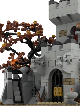 LEGO MOC Fright Knights - Basil's Manor by Alauch | Rebrickable - Build ...