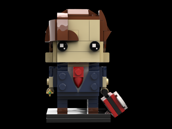 LEGO MOC Doctor Who (The tenth Doctor) Brickheadz by raguidel ...