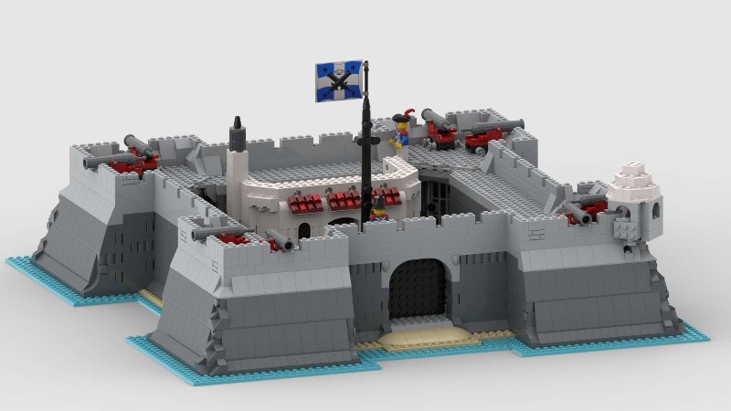 LEGO MOC Eldorado Bastion Fort by lastmatix | Rebrickable - Build with LEGO