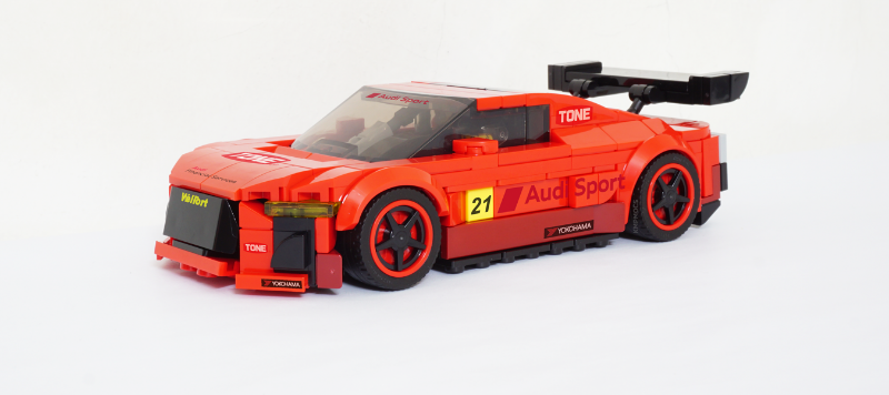 LEGO MOC Audi R8 LMS of Team Hitotsuyama by KMPMOCS | Rebrickable ...