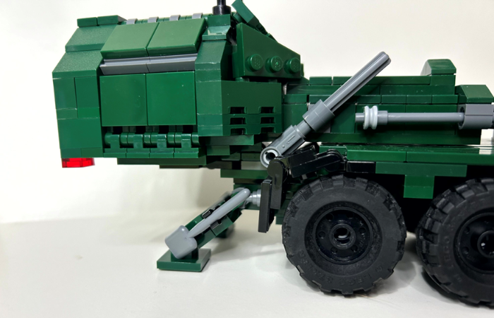 LEGO MOC Minifig scale Archer 6x6 self-propelled howitzer BAE Systems ...