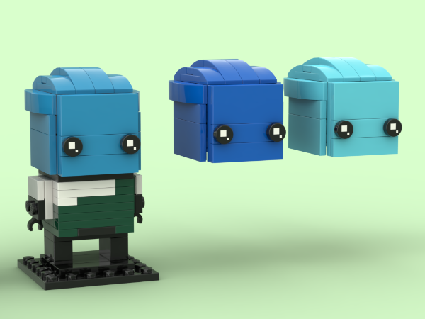 LEGO MOC-173052 Liara T'Soni Brickheadz (Mass Effect) by arvidst4 ...