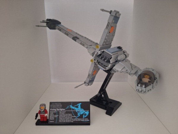 LEGO MOC B-Wing by BaufmanBricks | Rebrickable - Build with LEGO