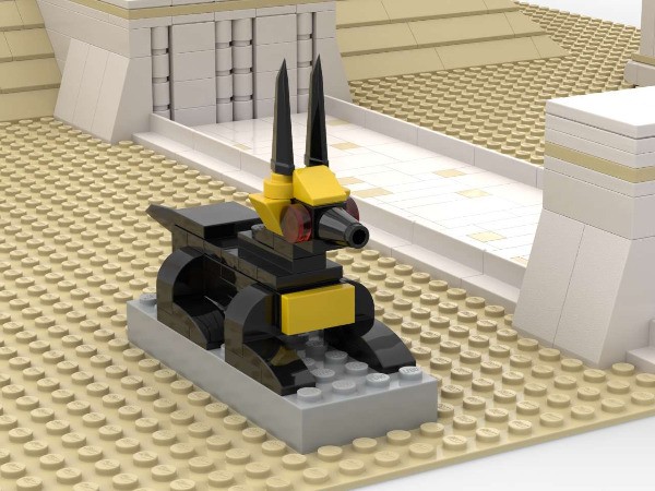 LEGO MOC-196677 Pharaoh Pyramid by Adelego | Rebrickable - Build with LEGO