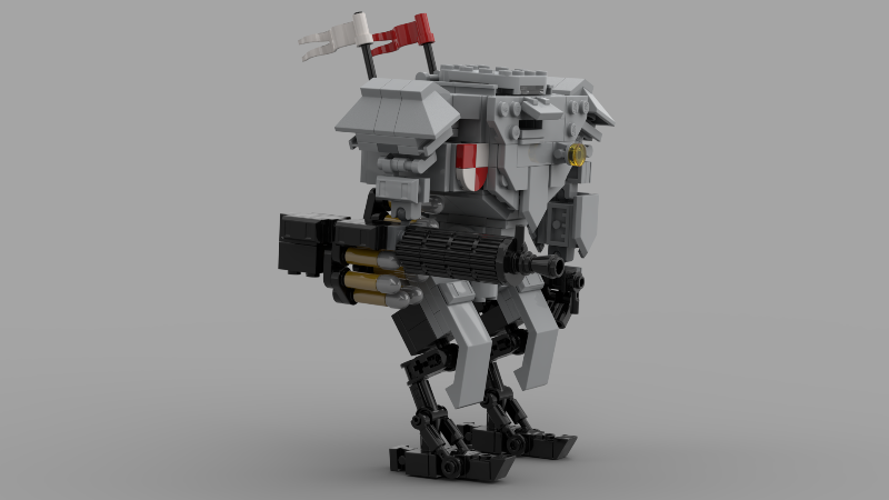 LEGO MOC Dieselpunk Knight by StebO | Rebrickable - Build with LEGO