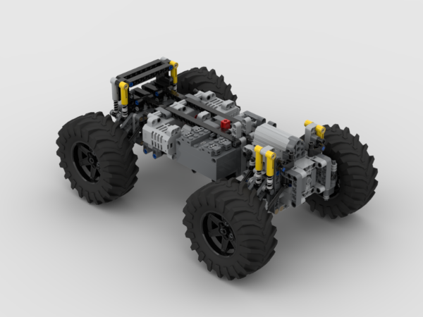 LEGO MOC Raid Buggy V2 with 2 BuWizz motors and a 2-Speed Gearbox by ...