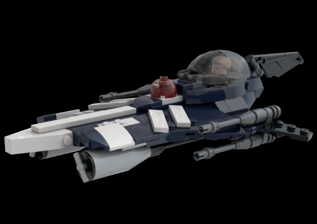 LEGO MOC Azure Angel (Modified Delta-7 Aethersprite-Class Light ...
