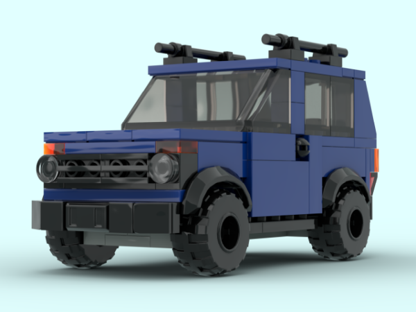 LEGO MOC Lada-Niva-Bronto by Spika_Virgo | Rebrickable - Build with LEGO