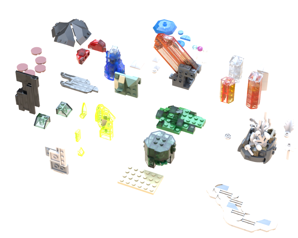 LEGO MOC-234237 Malachite & Azurite: Mineral Collection by ...