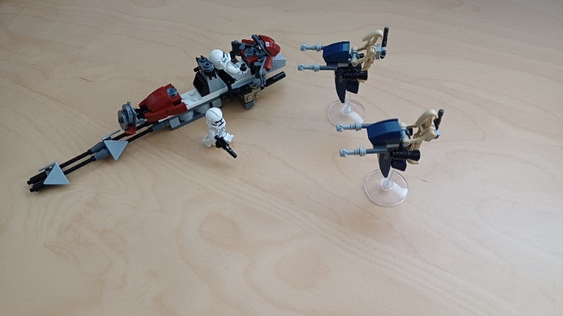 LEGO MOC Clone speeder by Blud4 | Rebrickable - Build with LEGO