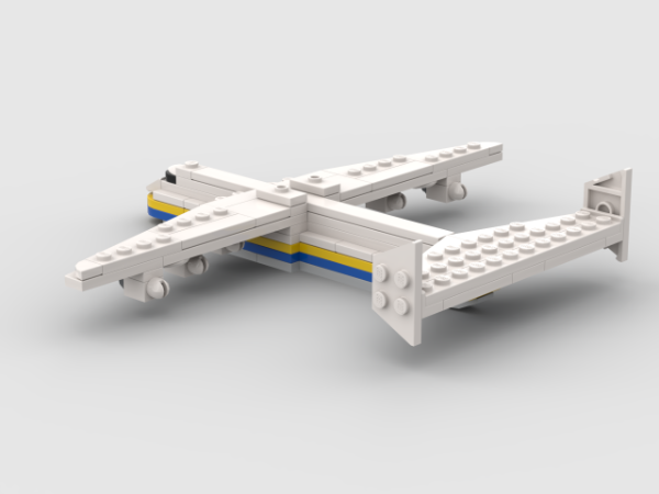 LEGO MOC Antonov AN-225 Mriya by JBU_08 | Rebrickable - Build with LEGO