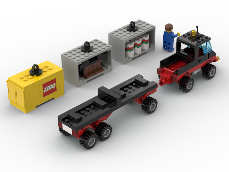 LEGO MOC-265963 4565 Freight and Crane Railway expansion by ...