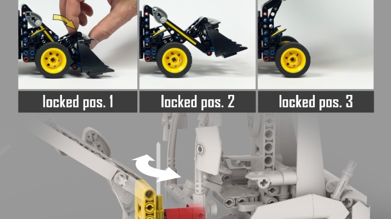 LEGO MOC Wheel Loader by Guys and Bricks | Rebrickable - Build with LEGO