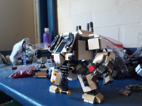 LEGO MOC Artemia pattern Hellhound. Astra Militarum. Warhammer by Kogi | Rebrickable - Build ...