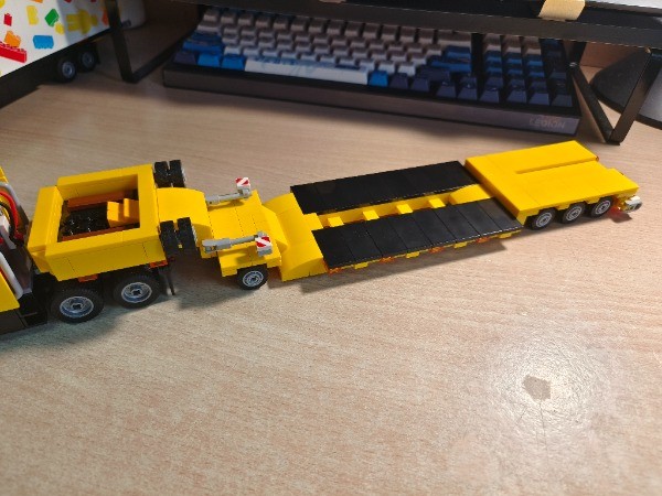 LEGO MOC Flatbed trailer(short version) by phigeon | Rebrickable ...