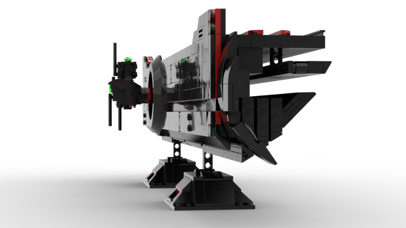 LEGO MOC Classic TRON - Sark's Carrier by DiscordDragon | Rebrickable ...
