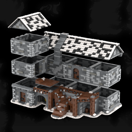 LEGO MOC Castle Black - Winter Castle (Game of Thrones) by ...