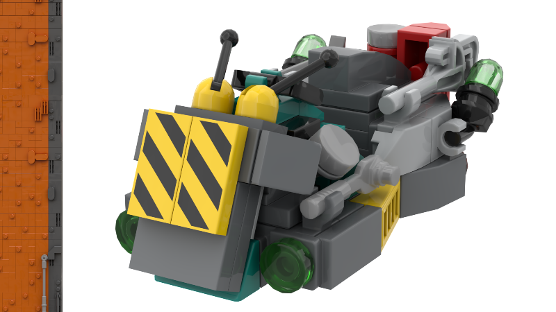 LEGO MOC Lego Rock Raiders Hover Support Vehicle by NightHawk11991 ...