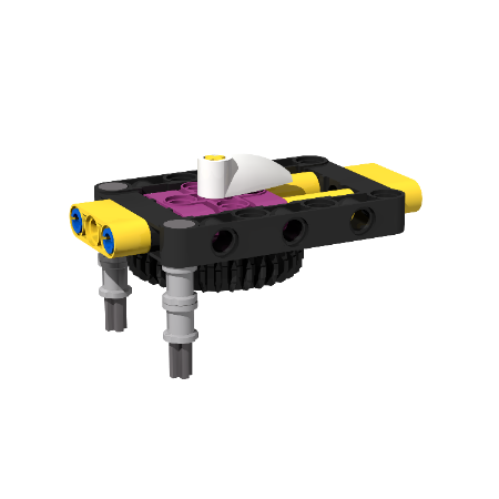 LEGO MOC Compact Driving Base with Large Wheels by uImagine ...