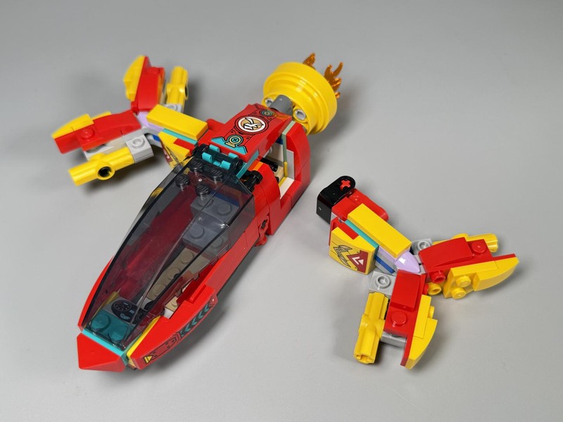 Review: 80057-1 - Nezha's Ring of Fire Mech | Rebrickable - Build with LEGO