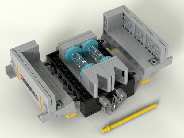 LEGO MOC Futuristic Core Crate by DreamsOfReality | Rebrickable - Build ...
