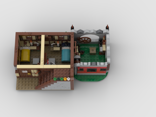 LEGO MOC-216039 Medieval Building , Alternate build of Lego 10332 by ...
