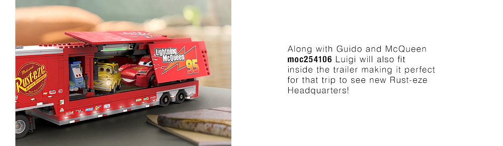 LEGO MOC-245341 McQueen Trailer by owstinbuilds | Rebrickable - Build ...