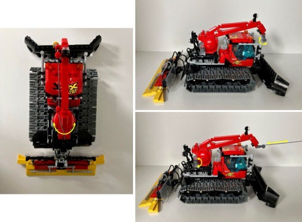 LEGO MOC-175976 60222 Snowgroomer - Modification with functions by ...