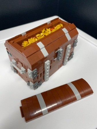 LEGO MOC Treasure Chest with hidden compartment and secret layer by ...