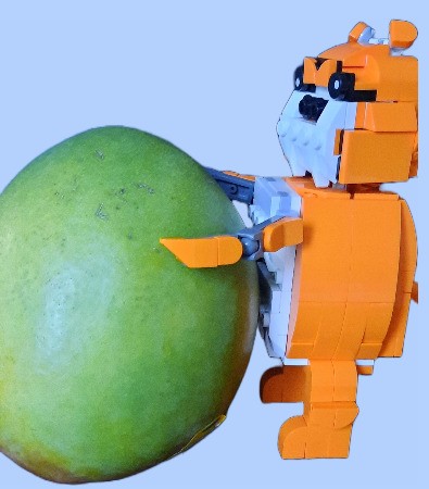 LEGO MOC monkey by qbcrunch | Rebrickable - Build with LEGO