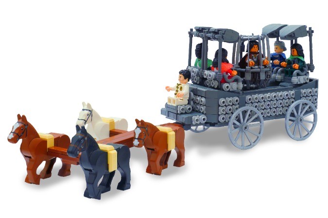 LEGO MOC Aes Sedai Prison Carriage -- The Wheel of Time by Brick.Ninja ...