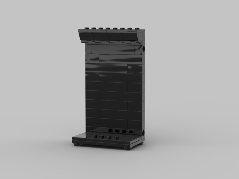 LEGO MOC Minifigure / Card Display by EVA01René | Rebrickable - Build ...
