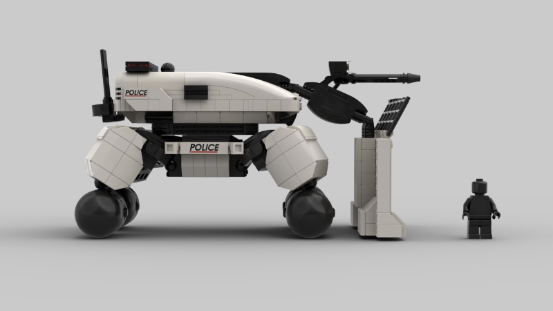 LEGO MOC Riot Suppression Vehicle by Futurism_Lego | Rebrickable ...