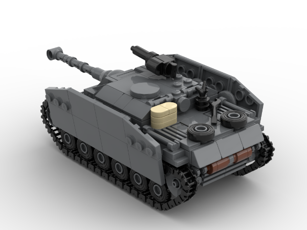 LEGO MOC WW2 StuG III Ausf G Custom Building Instructions by ModernBrix ...