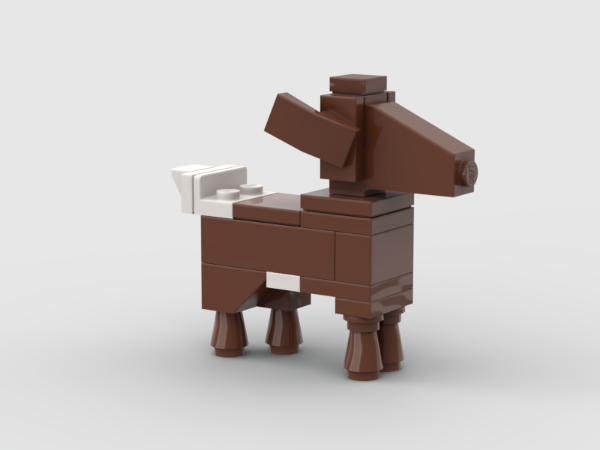 LEGO MOC Minifig Scale Deer by bloooop | Rebrickable - Build with LEGO