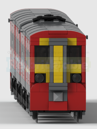 LEGO MOC Class 387 Electrostar 4-Carriage EMU Train in Gatwick Express ...