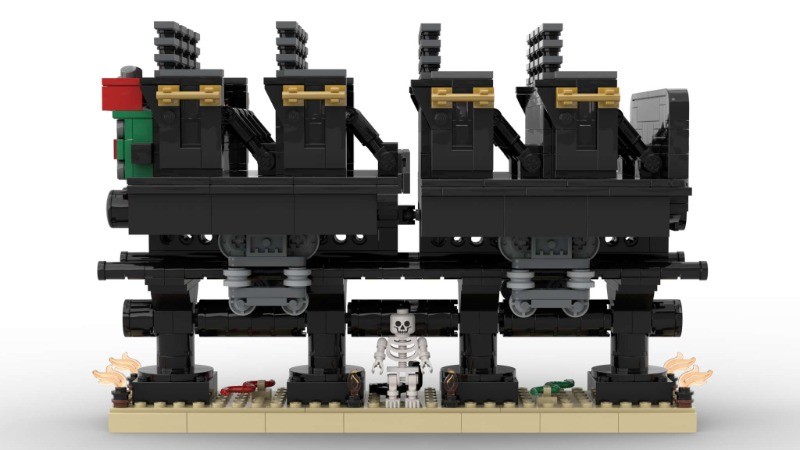 LEGO MOC-197937 ROLLERCOASTER - REVENGE of the MUMMY - Universal ...
