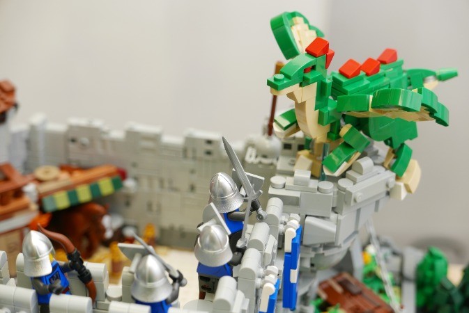 LEGO MOC Dragon by Max Subtle Creations | Rebrickable - Build with LEGO