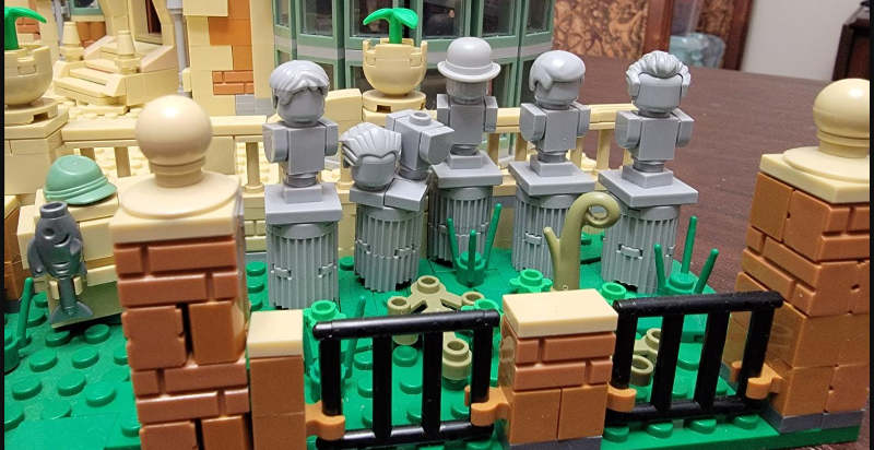 LEGO MOC-54244 The Haunted Manor by Dream Build Bricks | Rebrickable ...