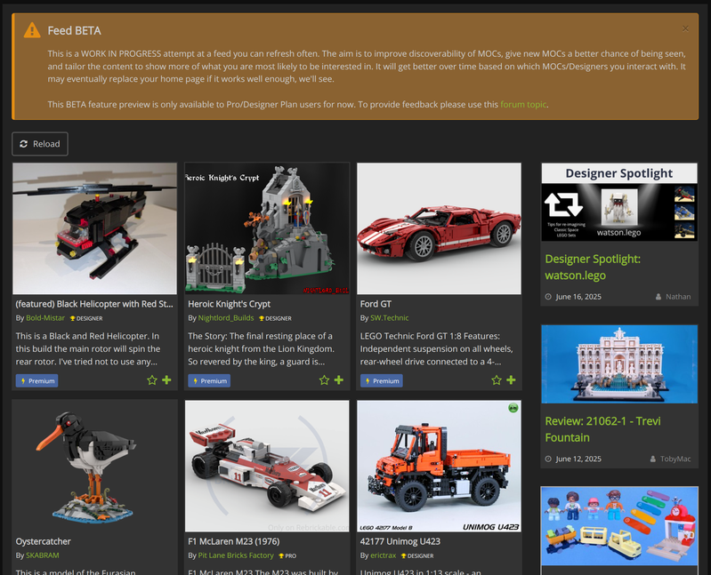 News from the Admins - June 2025 | Rebrickable - Build with LEGO