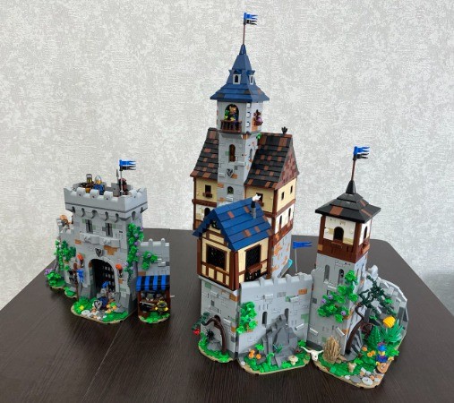 LEGO MOC Modular Black Falcon`s Castle by Legat_Of_Legion | Rebrickable ...
