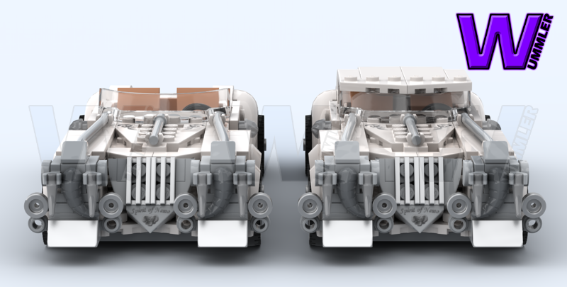 LEGO MOC Nemo's Nautilus Car by Wummler | Rebrickable - Build with LEGO