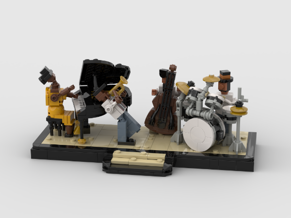 LEGO MOC LEGO7 Jazz Quartet Mini Version by Marshmallow Man ...