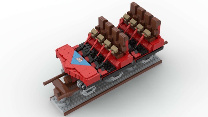 LEGO MOC ROLLERCOASTER - CANDYMONIUM - Hersheypark by Coasters.bricks ...