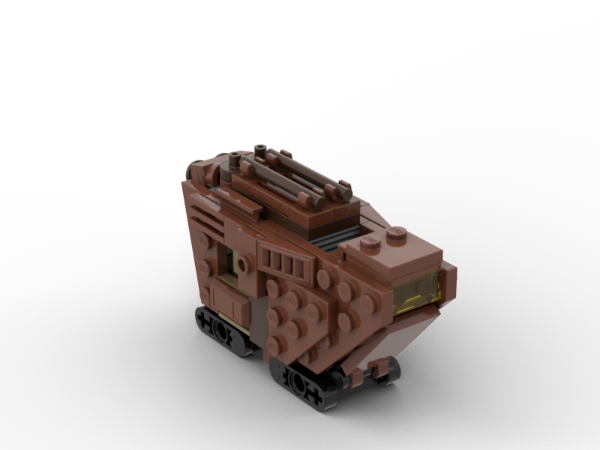 LEGO MOC Sandcrawler Microfighter by MarianoFR | Rebrickable - Build ...