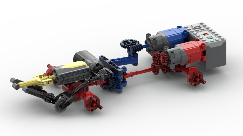 LEGO MOC-172225 Underground mine wheel loader by KucMocs | Rebrickable ...