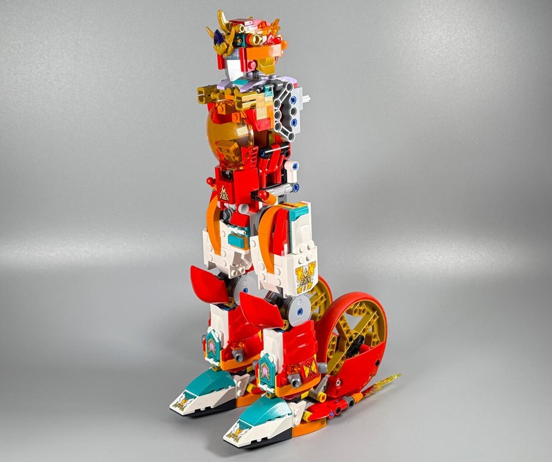 Review: 80057-1 - Nezha's Ring of Fire Mech | Rebrickable - Build with LEGO