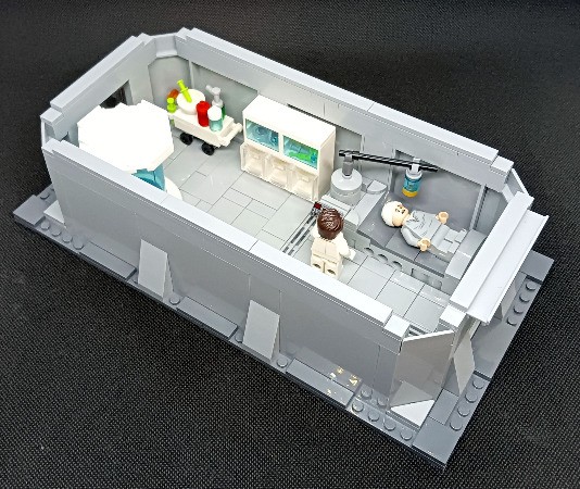 LEGO MOC Barracks Building Interior 2 by mmskywalker | Rebrickable ...