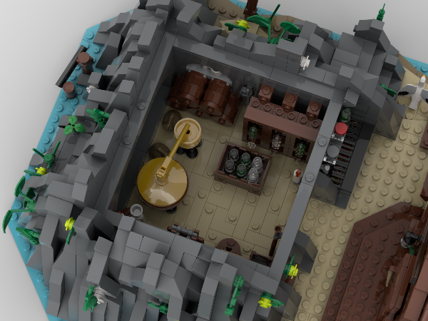 LEGO MOC-175455 Pirate Island Bay with Harbour, Tavern, Prison ...