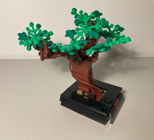 LEGO MOC Bridge and trees by Rickyduf | Rebrickable - Build with LEGO